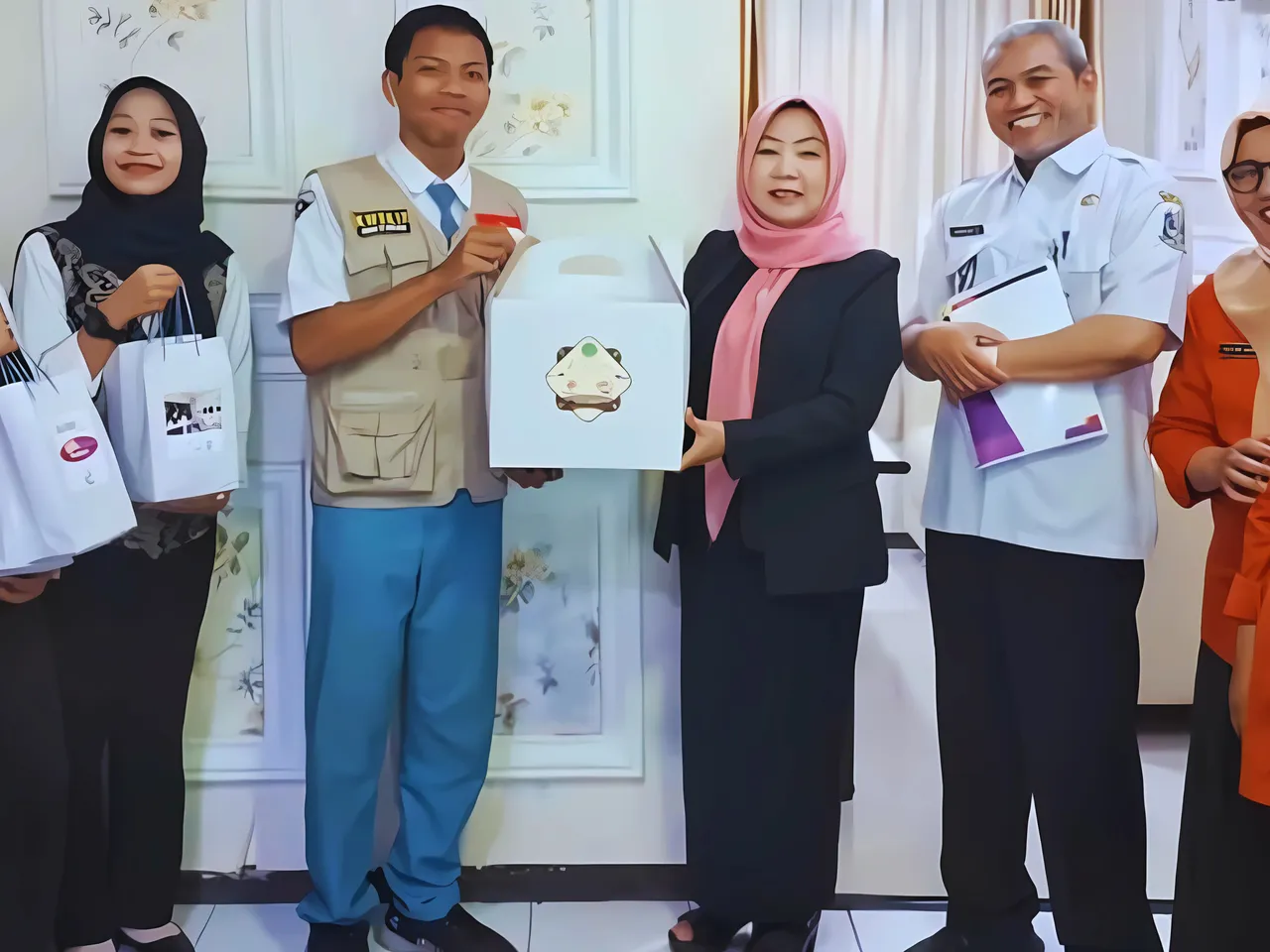 SMKN 12 Malang Kunjungi Kacabdin Malang-Batu dan Pamerkan Produk ...